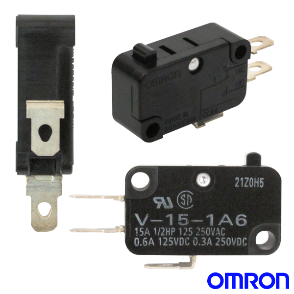 【楽天市場】メール便OK オムロン (OMRON) V-15-1A6 形V小形基本スイッチ ピン押ボタン形 NN：ANGEL HAM SHOP JAPAN