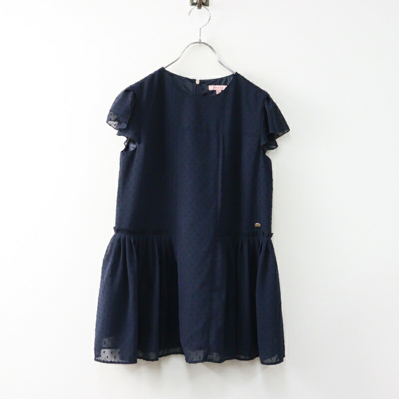 【楽天市場】美品 2024SS トッカ TOCCA 洗える SUMMER SHOWER ブラウス 0/ネイビー シフォン ドットカットジャガード タック【2400014552614】【中古 ...