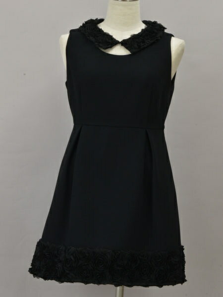 【楽天市場】リランドチュール Rirandture ノースリーブワンピース/ドレス 1サイズ ブラック レディース F-L6804【中古：良品 ...