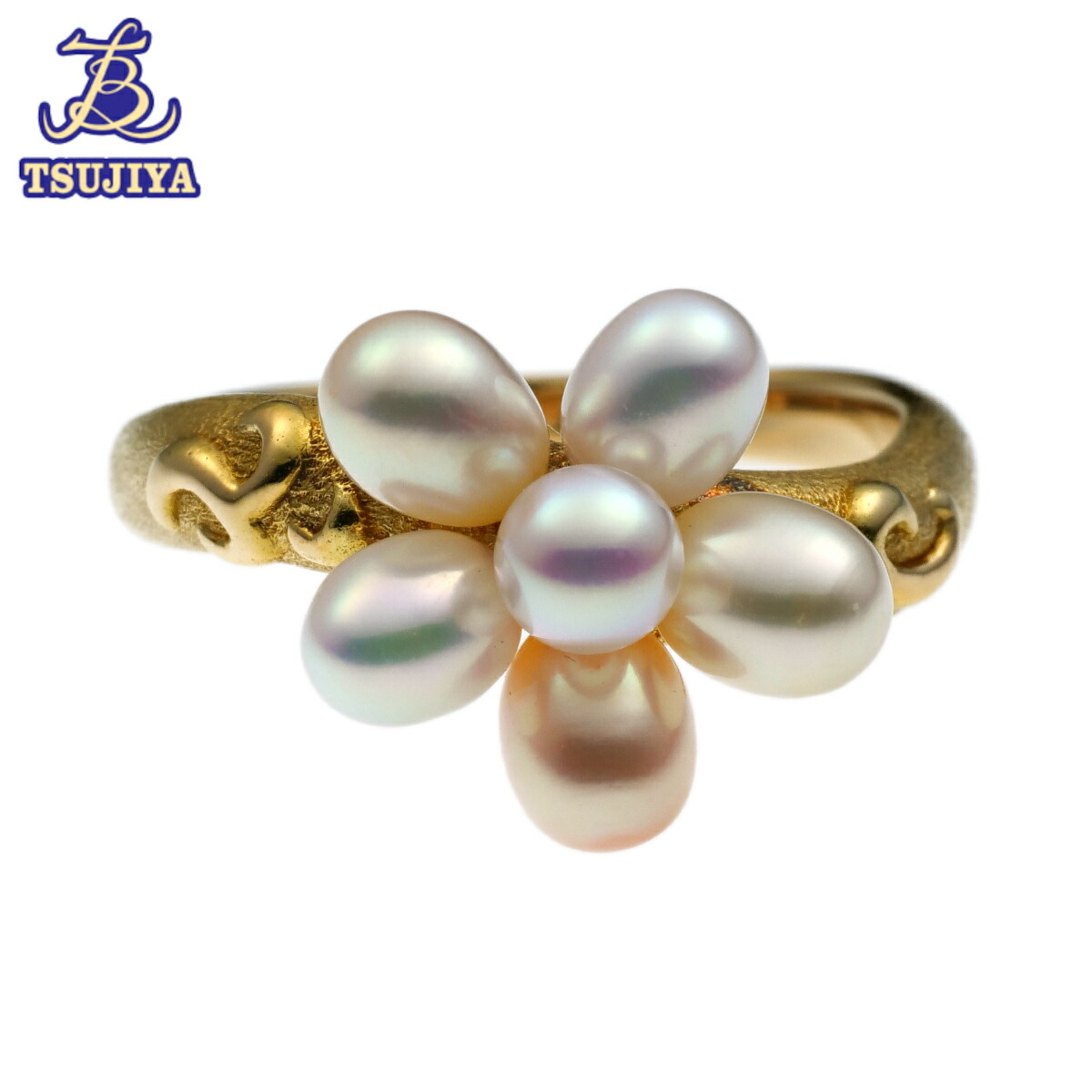 【楽天市場】★ほぼ美品★TASAKI タサキ淡水パールリング花/フラワー K18#12 5.3g中古A【辻屋質店J2353】【中古】【質屋出品 ...