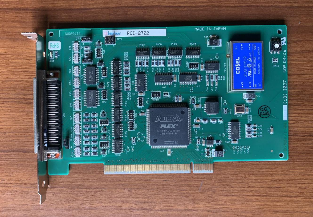 【楽天市場】中古品 デジタル入出力インタフェースモジュール DIO16/16点 絶縁 PCI-2722：ツタエ