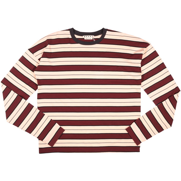 【楽天市場】MARNI マルニ Uネック長袖Tシャツ TCX98/STC12 メンズ コットン トップス イタリア製 並行輸入品 ラッピング ...