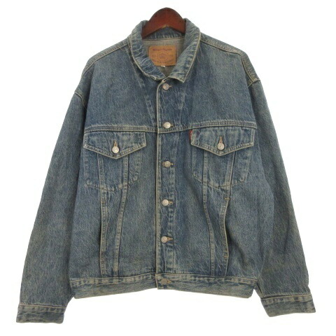 【楽天市場】【中古】ビッグジョン Big John SPIRIT デニム ジャケット Gジャン インディゴ L 251218E FF メンズ ...