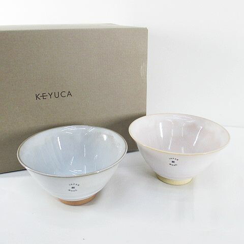 【楽天市場】【中古】未使用品 ケユカ KEYUCA 2点セット ペア 萩焼 夕映 茶碗 夫婦茶碗 食器 その他 【ベクトル 古着】 250729：ブランド古着の買取販売ベクトル