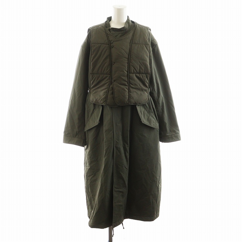 【楽天市場】【中古】アメリヴィンテージ Ameri VINTAGE 23AW メニー ウェイ キルト モッズコート MANY WAY QUILT MODS COAT ロング丈 2way ...