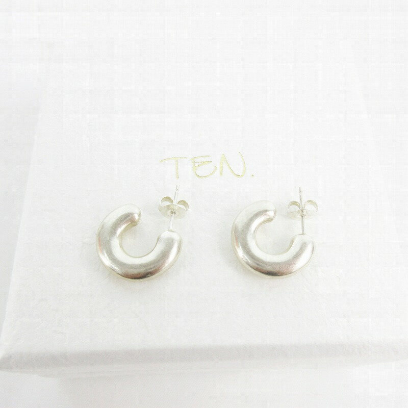 【楽天市場】【中古】TEN. テン ベーグルピアス リング SV シルバー925 ペア アクセサリー レディース 【ベクトル 古着】 250712：ブランド古着の買取販売ベクトル