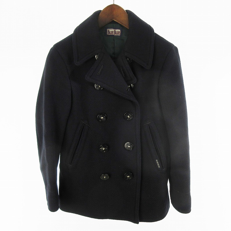 楽天市場】BLUE BLUE 700040-820 サイズ2 ウール チェスターコート