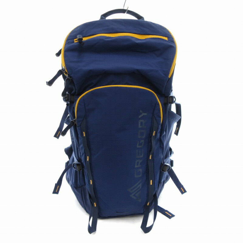 【楽天市場】【中古】グレゴリー GREGORY VELATA V2 バックパック リュックサック 青 ブルー 黄 イエロー GY12 /TZ ...