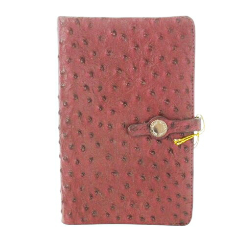 【楽天市場】【中古】未使用品 バレンチノ ミッシェル VALENTINO MICHELLE 長財布 ロングウォレット 小銭入れあり レザー 革 オーストリッチ 赤 レッド /CK34 ...