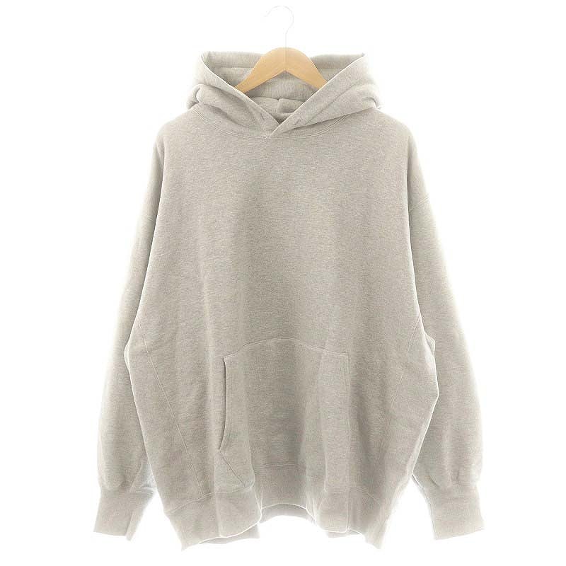 【楽天市場】【中古】グラフペーパー Graphpaper LOOPWHEELER for Graphpaper Classic Sweat Parka パーカー プルオーバー F 杢グレー ...