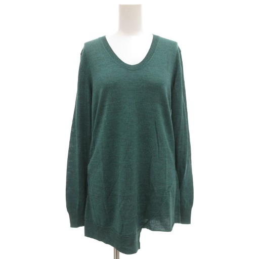 【楽天市場】【中古】バジーレ BASILE 28 長袖ニット カットソー プルオーバー シルク混 40 緑 グリーン /GV GY43 レディース 【ベクトル 古着】 251023：ブランド ...