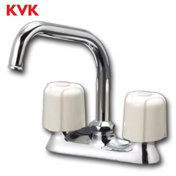 【楽天市場】《あす楽対応》 KVK KM17NE 2ハンドル混合栓 ケーブイケー：Craseal