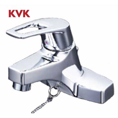 【楽天市場】《あす楽対応》 KVK ケーブイケー シングル混合栓 KM7014T 一般地 水栓金具 やさしさ推奨品 ゴム栓付き 逆止弁付き：Craseal