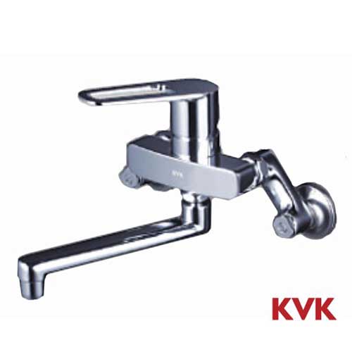 【楽天市場】《あす楽対応》 KVK ケーブイケー シングル混合栓 MSK110KET 170mmパイプ付 水栓：Craseal