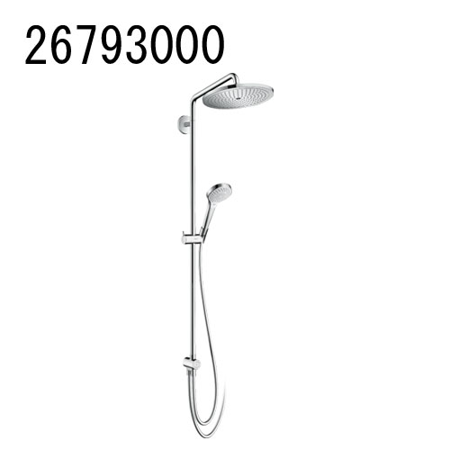 【楽天市場】hansgrohe Croma クロマ セレクトS シャワーパイプ280 1ジェット レノ 26793000 ハンスグローエ ...
