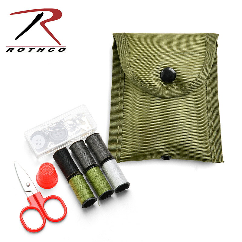 【楽天市場】クーポンで最大18%OFF★ROTHCO ロスコ GI Style Sewing Kit GIスタイル ソーイングキット 1121 ...