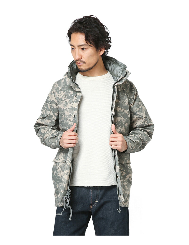 【楽天市場】実物 新品 デッドストック 米軍 ECWCS 2nd Gen ゴアテックスパーカー ACU WIP メンズ ミリタリー アウトドア ...