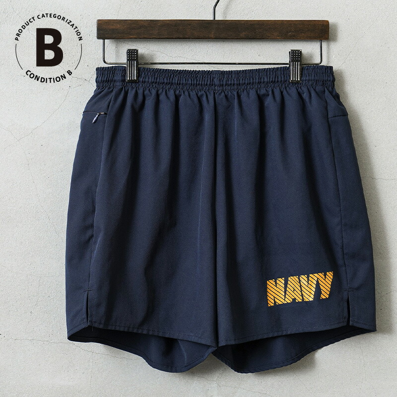 【楽天市場】実物 USED 米軍 U.S.NAVY OPTU フィジカル トレーニングショーツ イエローロゴ コンディションB【クーポン対象外 ...