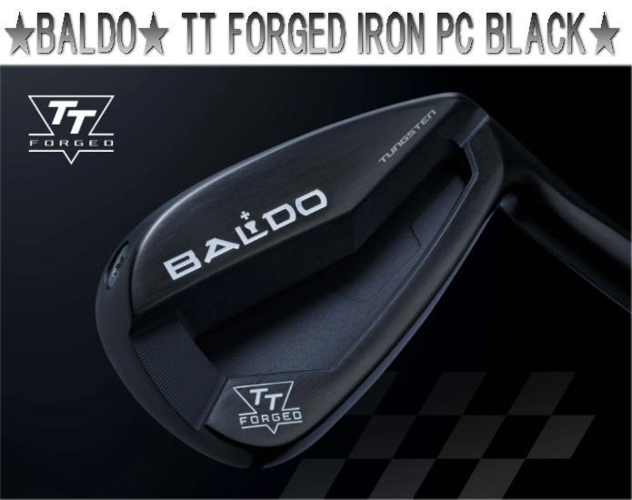【楽天市場】【送料無料】2024 BALDO TT FORGED IRON PC BLACK POCKET CAVITY バルド TTアイアン PC ツアーブラック アイアン ポケット ...