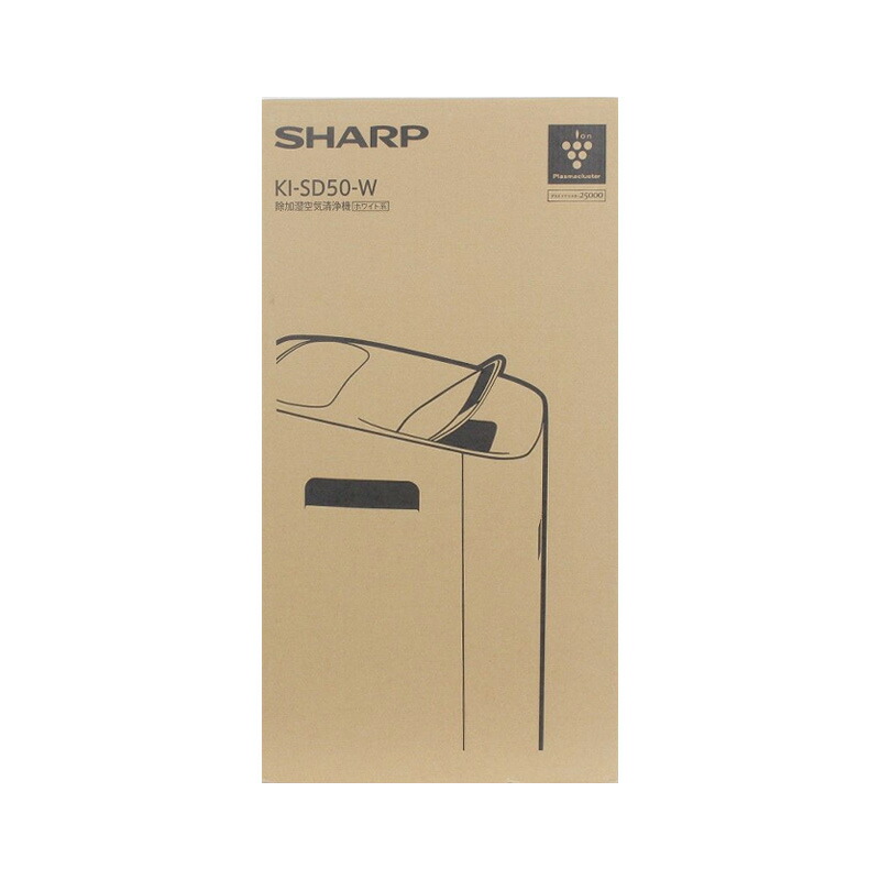 【楽天市場】【新品】SHARP シャープ 除加湿空気清浄機 KI-SD50-W ホワイト系：電子問屋ワールドいち