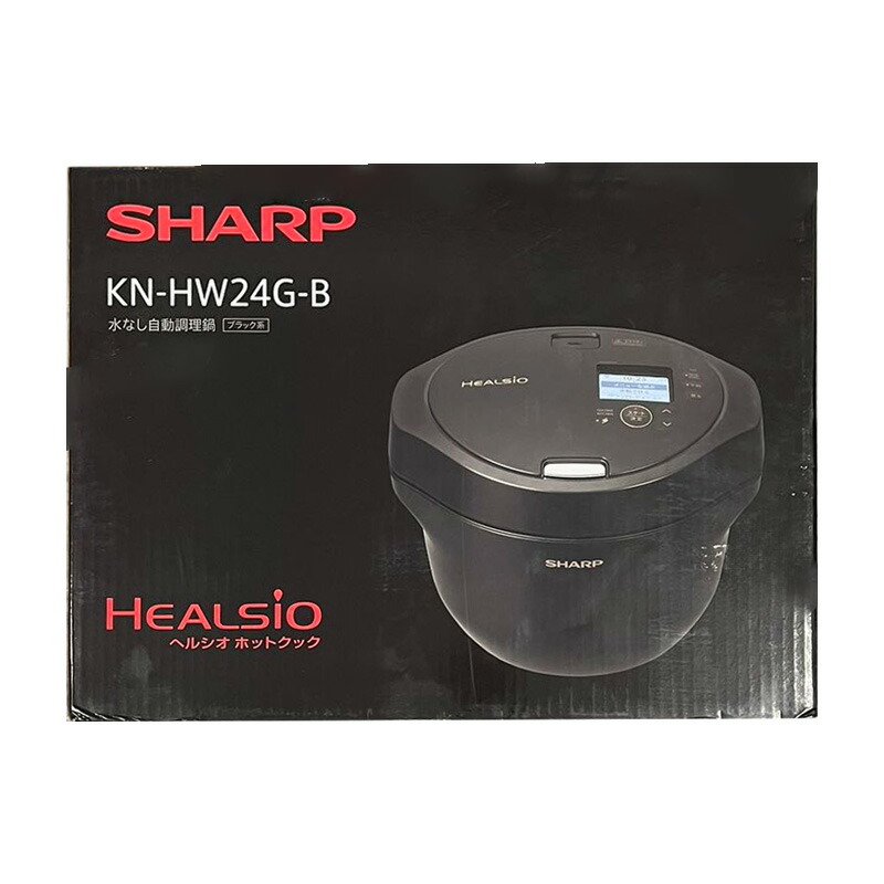 【楽天市場】【新品】SHARP シャープ 電気調理鍋 ヘルシオ ホットクック KN-HW24G-B ブラック：電子問屋ワールドいち