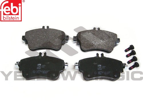 【楽天市場】【Febi bilstein】 フロントブレーキパッド [Benz,ベンツ,Bクラス,W246 / 000420290264 ...