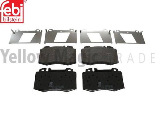 【楽天市場】【Febi bilstein】 フロントブレーキパッド [Benz,ベンツ,SLクラス,R230 / 0044200820 ...