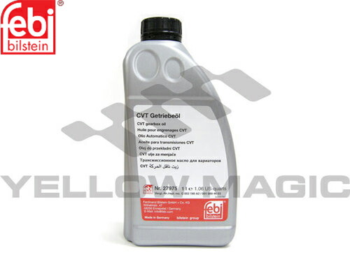【楽天市場】【Febi bilstein】 ATオイル (CVT用/1.0L/黄色) [BMW / 83222344207,83220429154,27975]：Yellow Magic TRADE