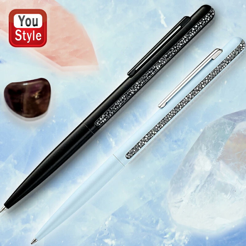 【楽天市場】スワロフスキー SWAROVSKI ボールペン クリスタル シマー Crystal Shimmer ブラック 5595667 ...