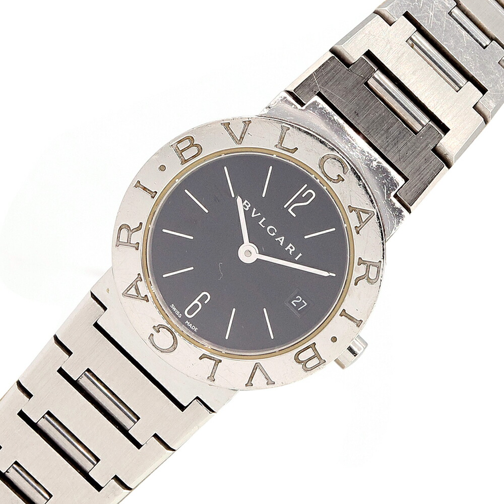 【楽天市場】ブルガリ レディースウォッチ ブルガリブルガリ BB26SS SS クォーツ 中古 時計 女性 婦人 ロゴ ヴィンテージ ...
