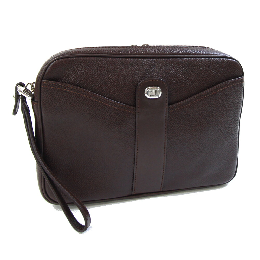 楽天市場】美品 DUNHILL ダンヒル クラッチバッグ セカンドバッグ