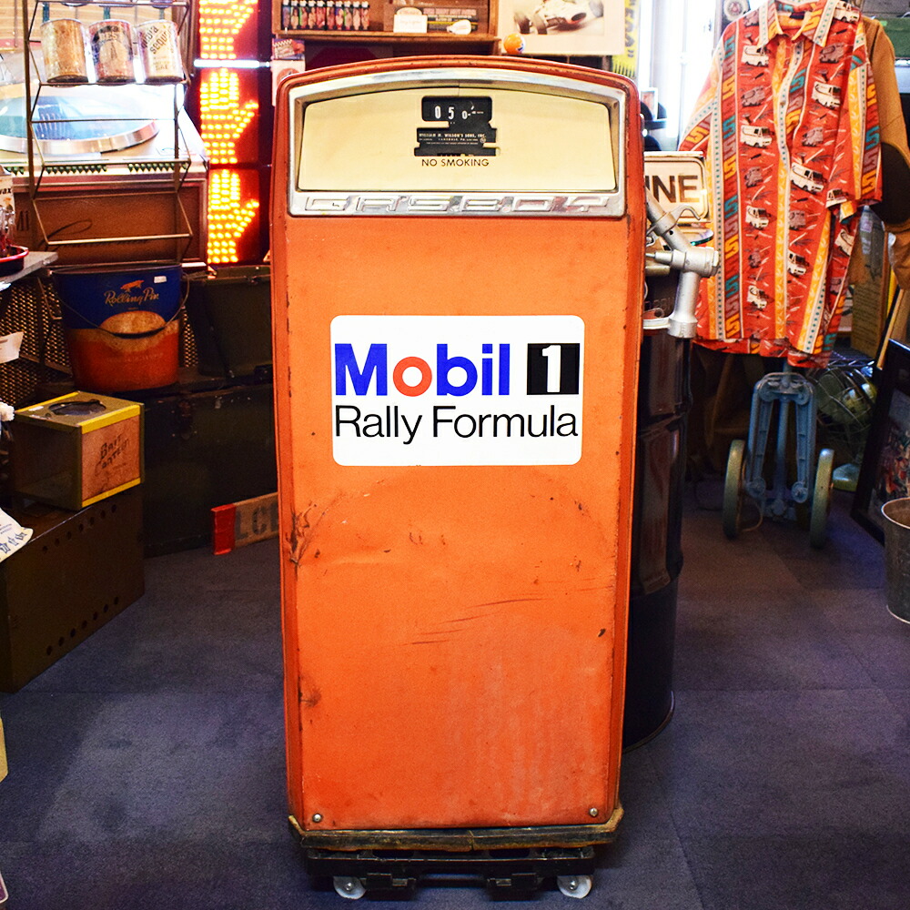 【楽天市場】60’s GASBOY ガスポンプ ガソリンディスペンサー アメリカ製 / Vintage Gus Pump オレンジ 給油機 ...