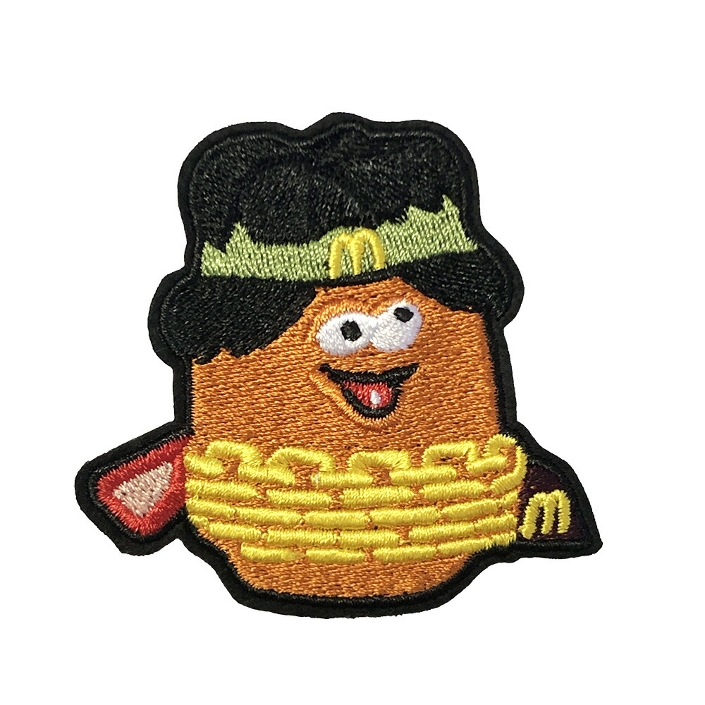 【楽天市場】【メール便可】ワッペン McDonald's McNugget Buddies "SPARKY‘’ スパーキー 006 (6×6cm) / 手芸 パッチ カスタム モーター 車 ...