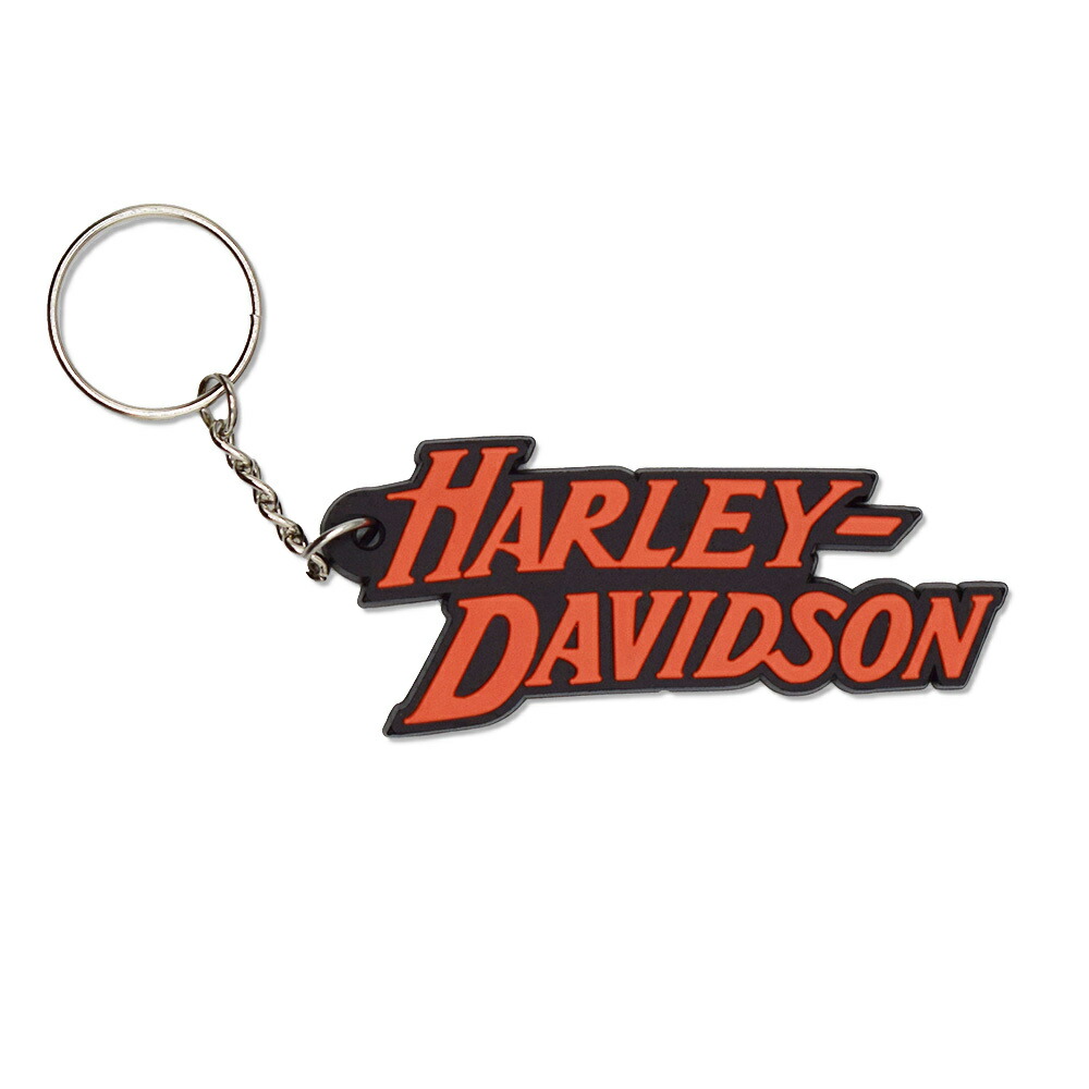【楽天市場】【メール便可】ラバーキーホルダー HARLEY DAVIDSON (7.8×3.2cm) / キーリング アメリカン雑貨 ...