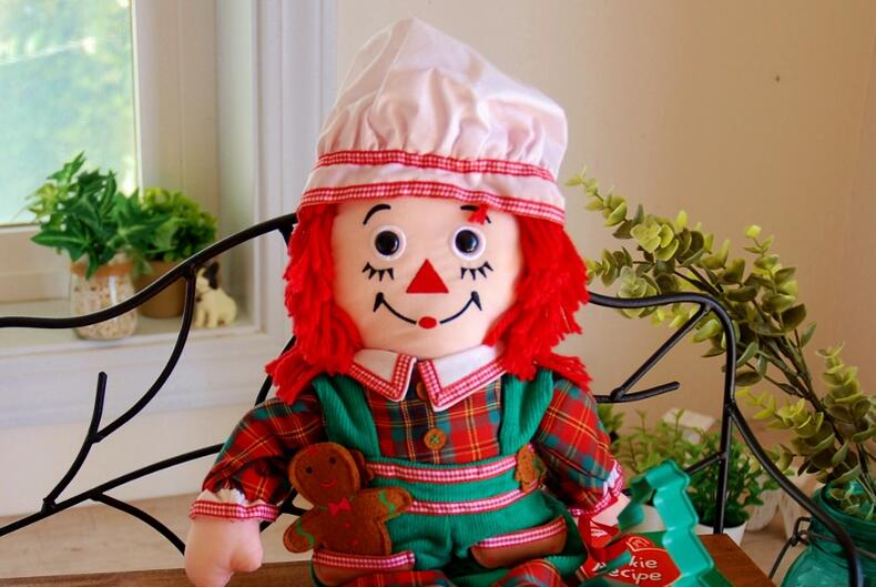 【楽天市場】ラガディ クリスマス アン＆アンディ アンティーク 美品 クッキー アンディ君 クリスマス雑貨 アプローズ社 ラガディドール 人形 クリスマス飾り アメリカン カントリー ...