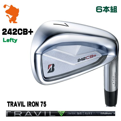 【楽天市場】BRIDGESTONE 2024 242CB+ Lefty IRON ブリヂストン 242CB+ レフティ アイアン 6本組 TRAVIL IRON 75 トラビルアイアン ...