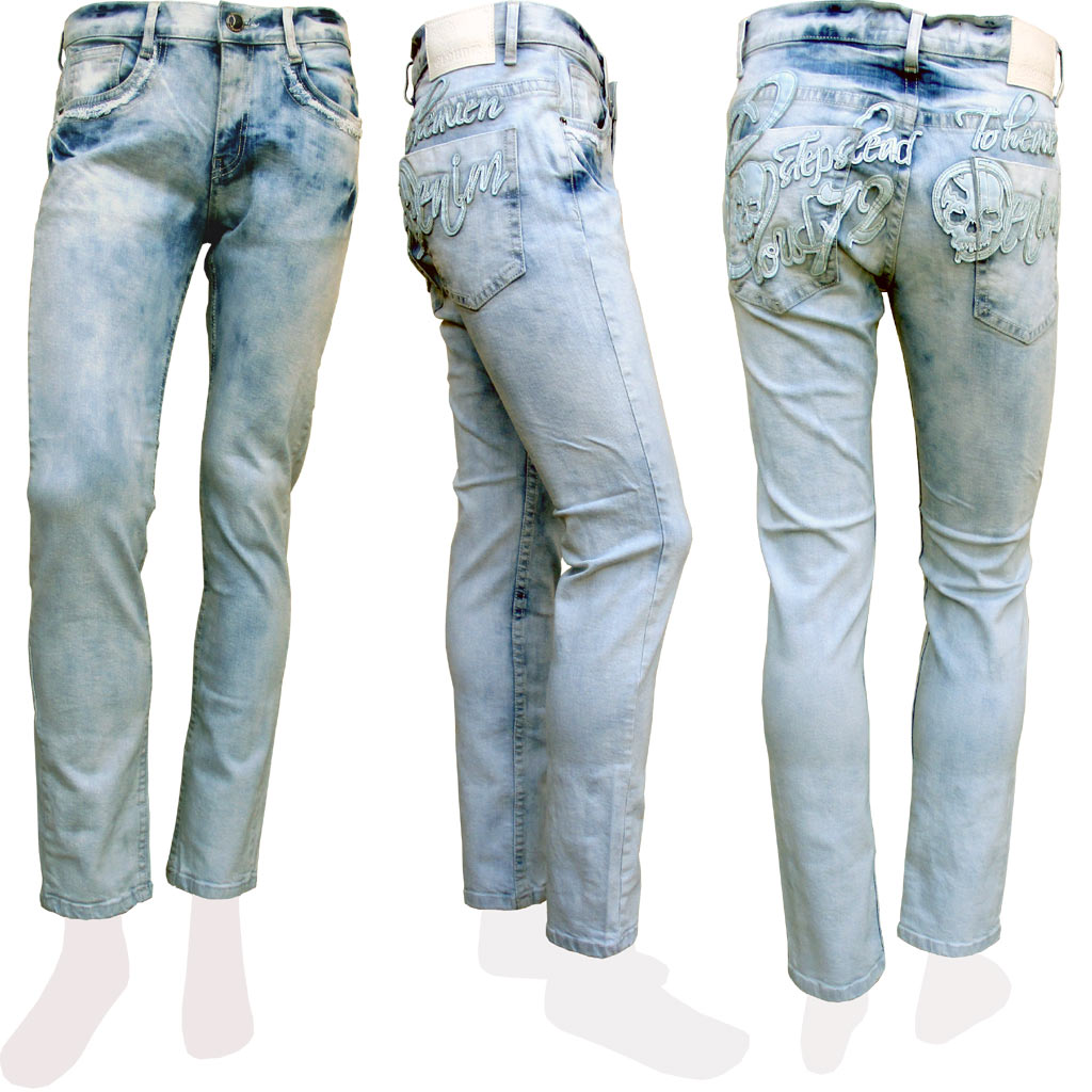 【楽天市場】本日の1000円引き★わけあり並の激安価格☆CLOUD72 (クラウド72) #721 メンズストレート デニム/ジーンズ ブリーチトレッチが効いていて履きやすい★レッドペッパー ...