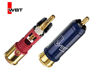 【楽天市場】【即納可能 アクセサリー】WBT0110CUWBT-0110CU高純度銅 金メッキ（4個1組）RCAプラグWBT nextgen ...