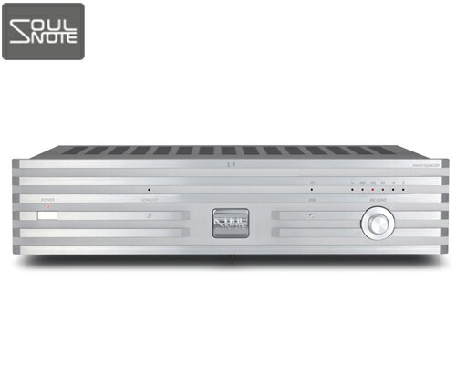 【楽天市場】【送料無料】SOULNOTE E-1ソウルノート E1プラチナム・シルバー silverフォノイコライザーPhono Equalizer (SOULNOTE 10周年記念モデル ...