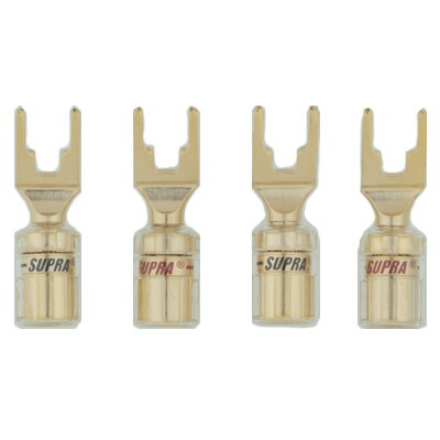 【楽天市場】SUPRA CombiCon M6 SPADE 1パック （黒×2個、赤×2個入） SAEC サエク：オーディオ専門店スクェア