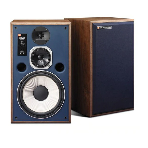 【楽天市場】【納期情報：納期未定】JBL 4307（2本1組） スピーカー 250mm 3ウェイ ブックシェルフ型コントロールモニター：オーディオ専門店スクェア