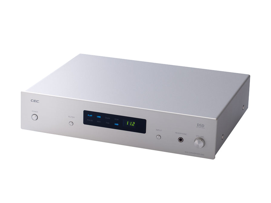 【楽天市場】C.E.C シー・イー・シー DA5 SILVER D/Aコンバーター（シルバー）[メーカー正規保証]：オーディオユニオン楽天市場店