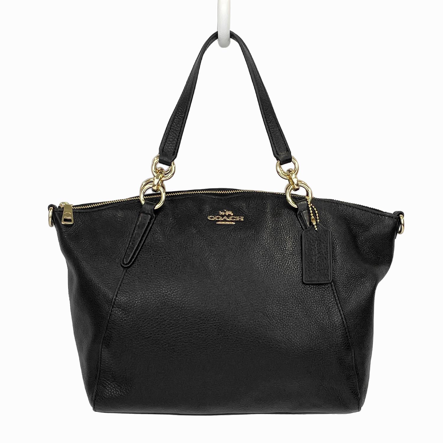 【楽天市場】COACH コーチ スモール ケルシー サッチェル 2WAYバッグ F26917 ぺブルレザー KB-002 【中古 ...