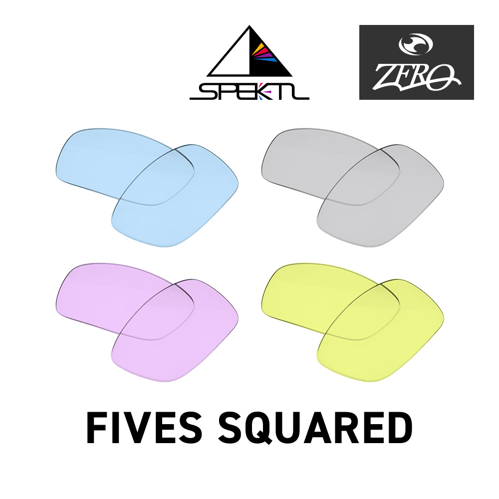 【楽天市場】オークリー サングラス 交換レンズ ファイブススクエアード スペクトル ミラーなし FIVES SQUARED OAKLEY ...
