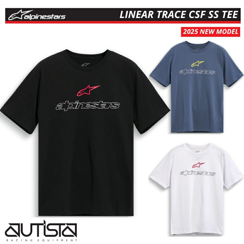 【楽天市場】アルパインスターズ Tシャツ LINEAR TRACE CSF SS TEE ライナー トレース CSF SS ティーシャツ ...
