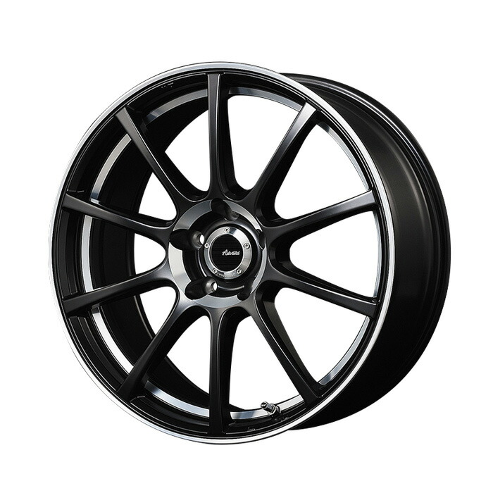 【楽天市場】Advanti RACING アルミホイール VIGOROSO M993 18×7.5J 5H PCD112 +45 マット ...