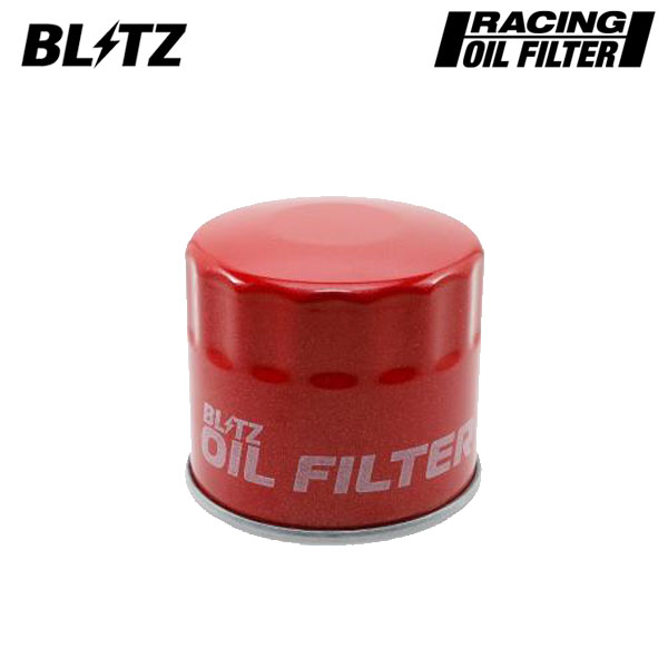 【楽天市場】BLITZ ブリッツ レーシングオイルフィルター レッド プレリュード BB8 H8.11～ H22A FF 15400-PLC ...