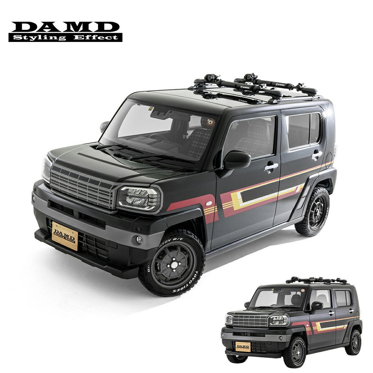【楽天市場】DAMD ダムド 【TAFT 80's Side Kick】 80's SideKick コンプリートキット エクステリア ...