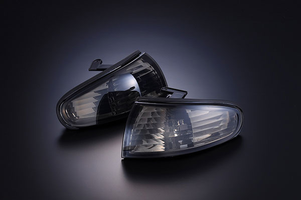 【楽天市場】D-MAX クリスタルコーナーランプ スモーク シルビア CS14 S14 H5.10～H8.6 前期：オートクラフト