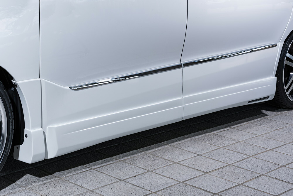 【楽天市場】M'z SPEED サイドステップ 未塗装 FRP エスティマハイブリッド AHR20W H28.6～R1.11 アエラス ...